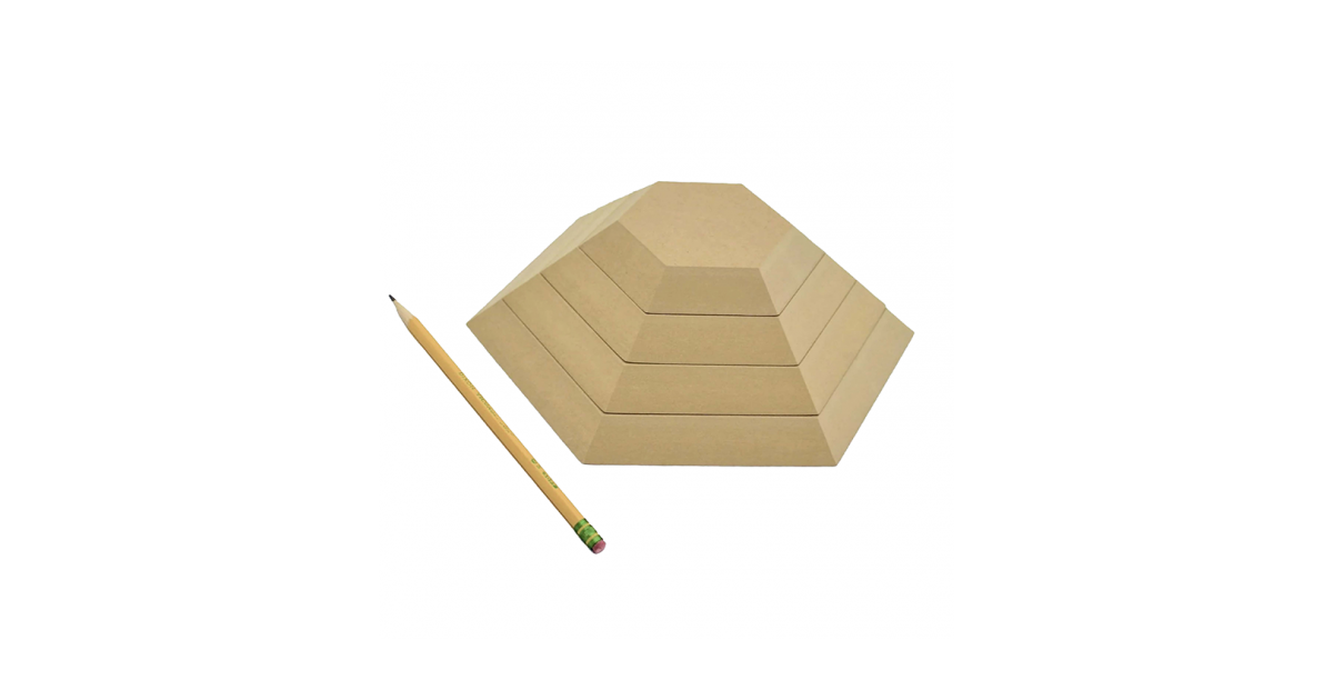GR Pottery Forms - Hexagon Stack Pack (4-Piece)